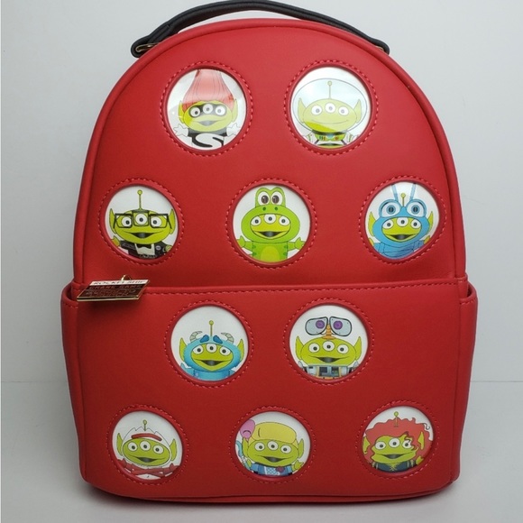 Loungefly | Bags | Loungefly Disney Pixar Toy Story Aliens Red Mini ...